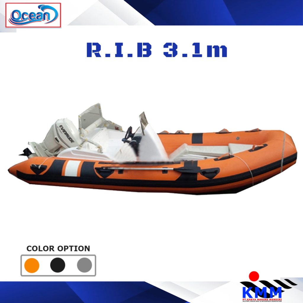 Perahu Karet RIB (Rigid Inflatable Boat) - Perahu Karet Jakarta